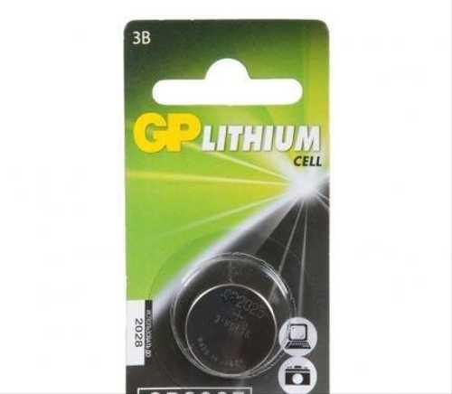 Батарея (для bios) GP Lithium CR2025 (1шт) CR2025