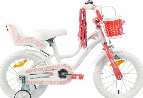 Велосипед horh sandy 14" (2024) White-Coral Tag145