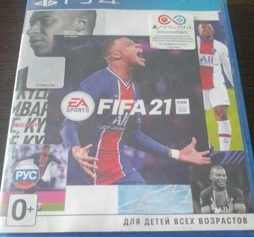 Диски на ps4 fifa 21