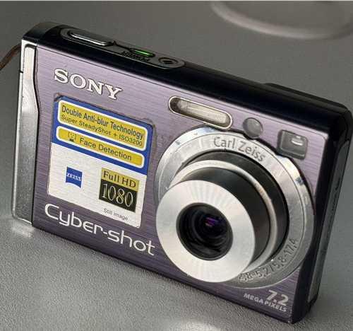 Компактный фотоаппарат sony cyber shot dsc w80