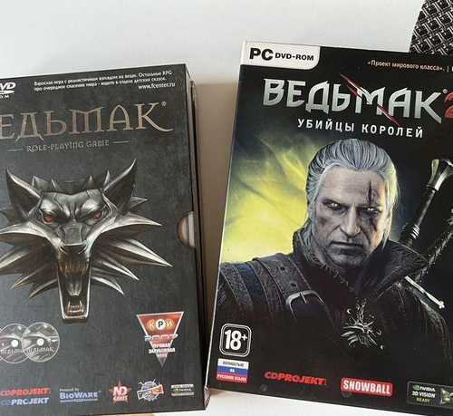 Ведьмак 1 и Ведьмак 2 - коллекционные издания (PC)