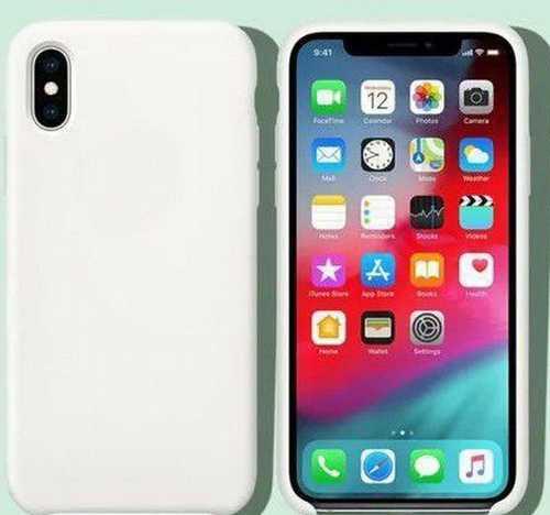 Чехол для iPhone XS Max Silicone Case