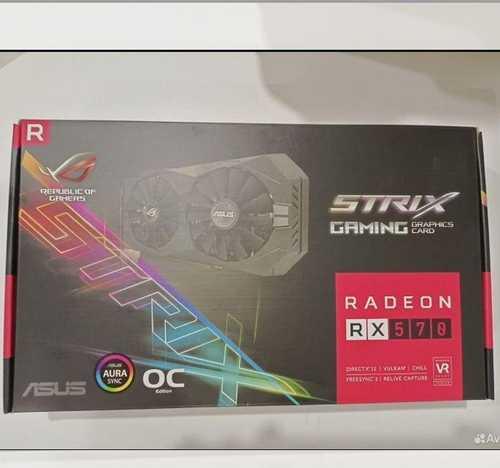 Видеокарта RX 570 4gb