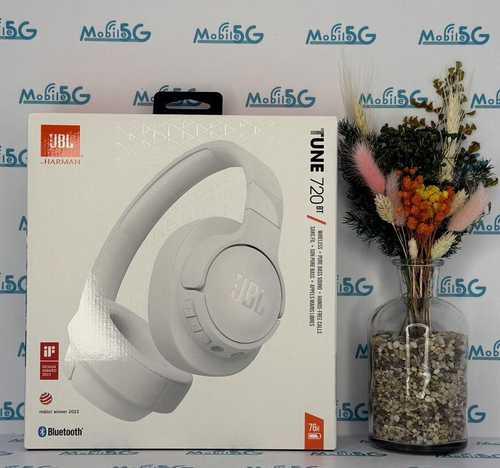 Беспроводные наушники JBL Tune 720Bt White