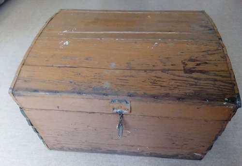 Сундук (ящик) деревянный самодельный