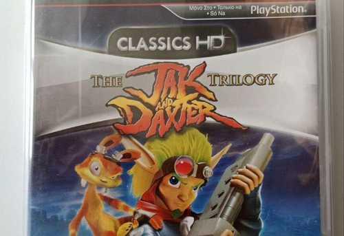 The Jak and Daxter trilogy ps3