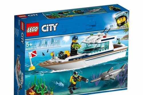 Lego City новый лего 60221 Яхта для дайвинга