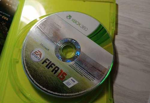 Диски на xbox 360 FIFA 15