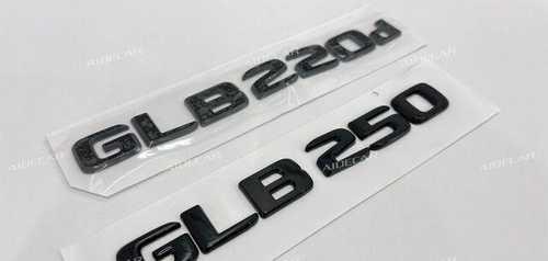 Эмблема задняя для GLB 250, 220d - Черная - Новая