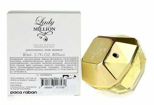 Тестер Paco Rabanne Lady Million