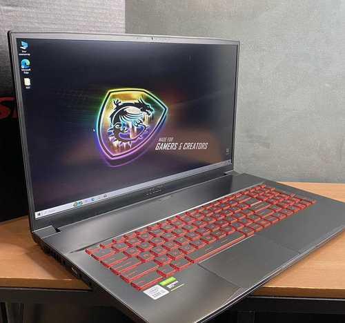 MSI Thin 17,3"IPS 144Hz/GTX1650/i5-10500H/16/512Gb