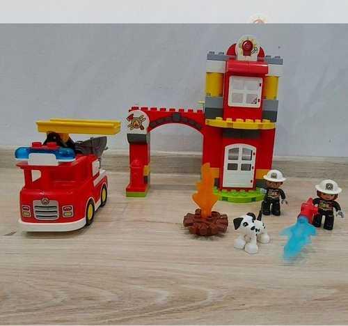 Lego duplo пожарная станция