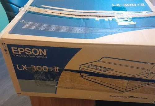 Принтер матричный epson LX 300+2 для вис.т новый