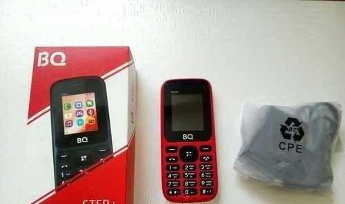 Мобильный телефон BQ BQM-1807 Step+ Red