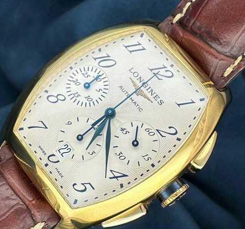 Золотые часы Longines evidenza 750 проба