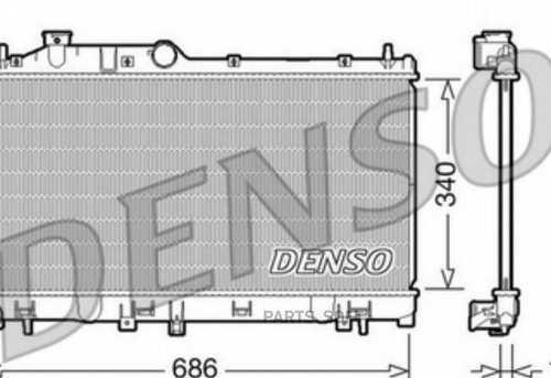 Радиатор двигателя subaru Legacy IV 2.0/2.5/3.0 03
