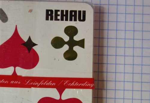 Карты игральные сувенирные Rehau