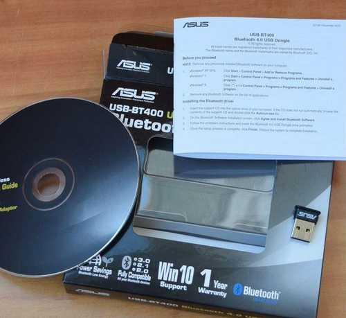 Bluetooth адаптер Asus USB-BT400