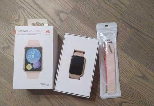 Smart часы huawei watch fit 2