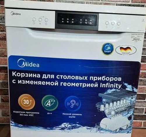 Посудомоечная машина Midea MFD60S110Wi, Белая