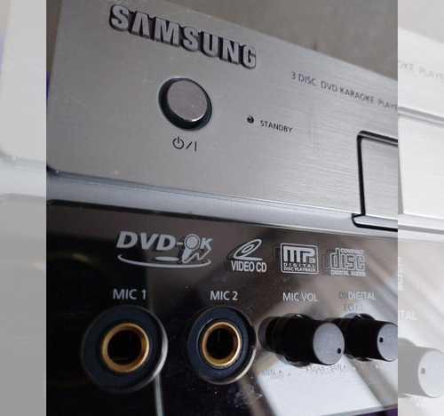 Dvd плеер с караоке samsung