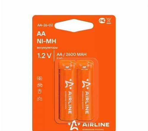 Батарейки aa hr6 аккумулятор ni-mh 2600 mah 2шт