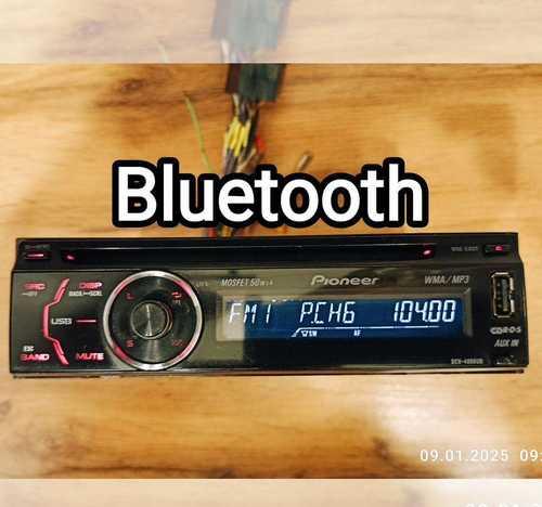 Магнитола Pioneer DEH-4000UB с Bluetooth