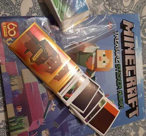 Наклейки Minecraft panini