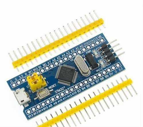 STM32F103C6T6 отладочная плата