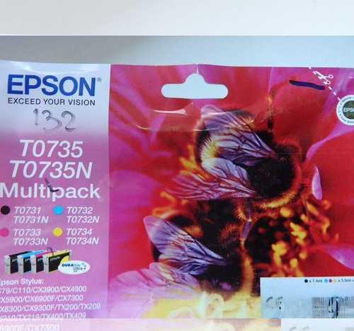 Картридж epson to735 multipack оригинал