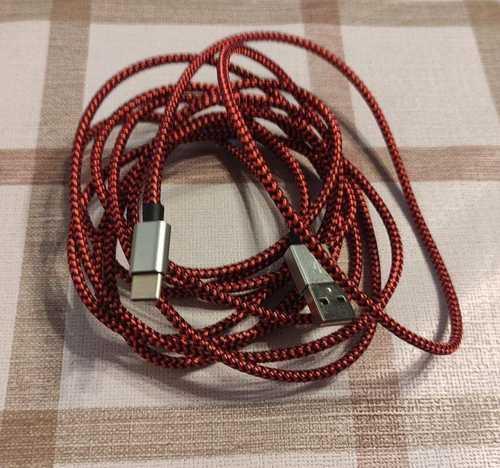 Кабель USB Type C - USB (m)