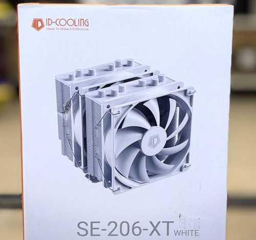 Кулер ID-Cooling 206-XT white 250Вт Новый