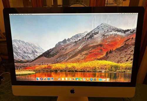 Apple iMac 27" 2011 Core i7, пыль на матрице