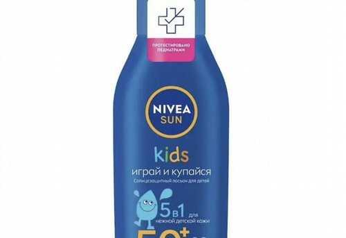 Солнцезащитный лосьон для детей nivea 200 ml