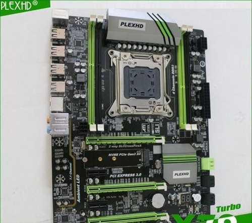 Комплект: мат.плата lga 2011 x79 + проц. xeon 2689