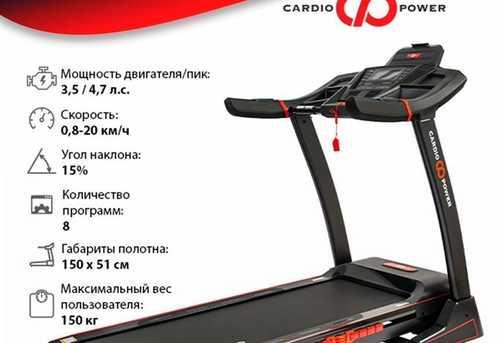 Беговая дорожка CardioPower T55 новая