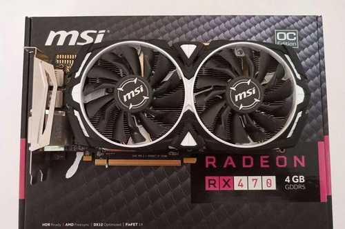 Видеокарта RX470 4gb