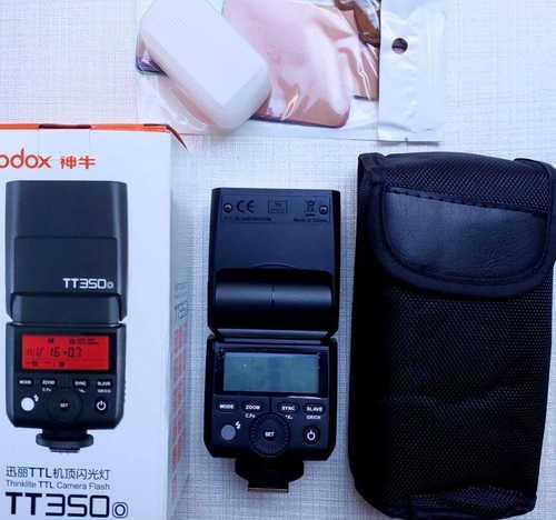 Вспышка godox thinklite tt350s ttl