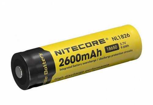 Аккумуляторная батарея Nitecore NL1826 2600 мАч фо