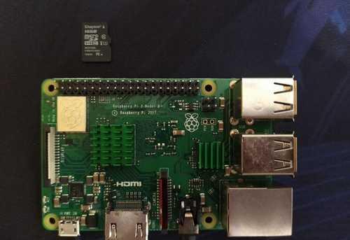 Одноплатный компьютер Raspberry Pi 3 Model B+ 2017