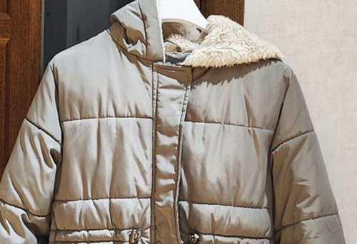 Пальто "zara" зима