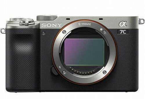 Sony alpha ilce A7C body silver (Новый)