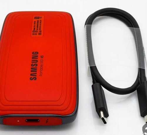 Внешний SSD Thunderbolt NVMe диск Samsung X5 500Гб