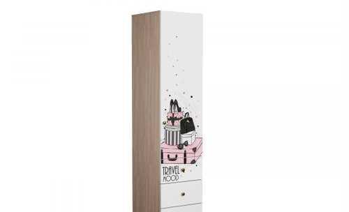 Шкаф 1-створчатый комбинированный шк-004 "Мийа-3А"