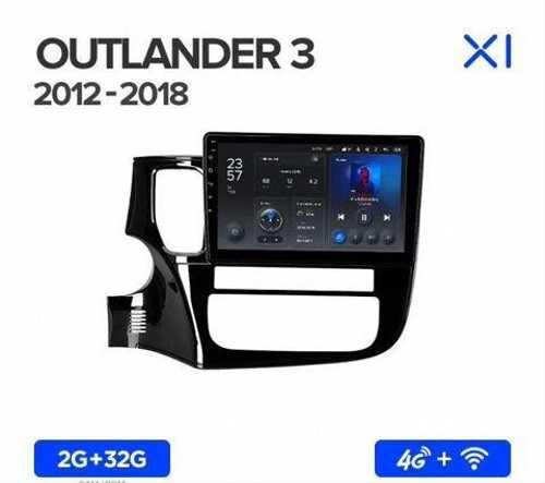 Teyes Mitsubishi Outlander 3 12-18 X1 2/32 4G DSP
