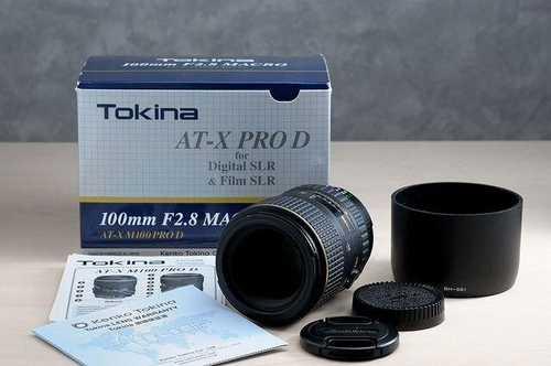 Объектив Tokina 100mm F2.8 Macro Nikon