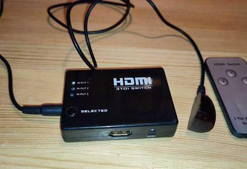 Hdmi свитчер 4К (переключатель)