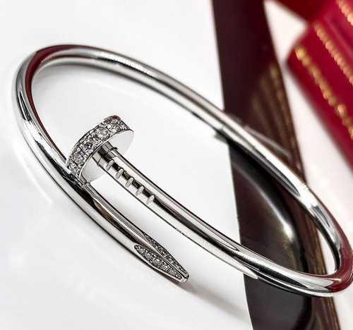 Браслет cartier juste UN clou bracelet, white gold