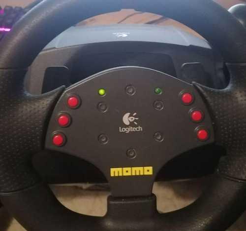 Руль logitech momo racing