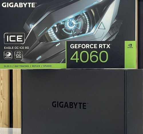 Видеокарта RTX 4060 белая gigabyte